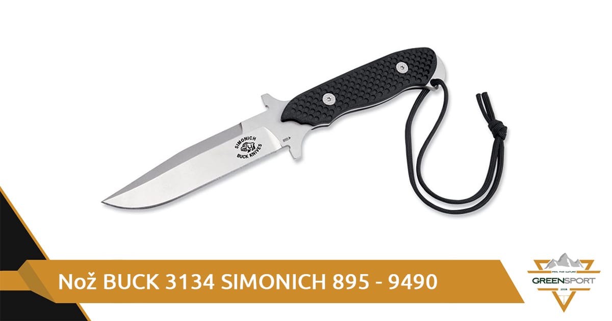 Nož BUCK 3134 SIMONICH 895-9490 - GREENSPORT