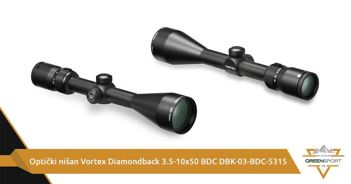 Optički nišan Vortex Diamondback 3.5-10x50 BDC DBK 03 BDC-5315 - GREENSPORT