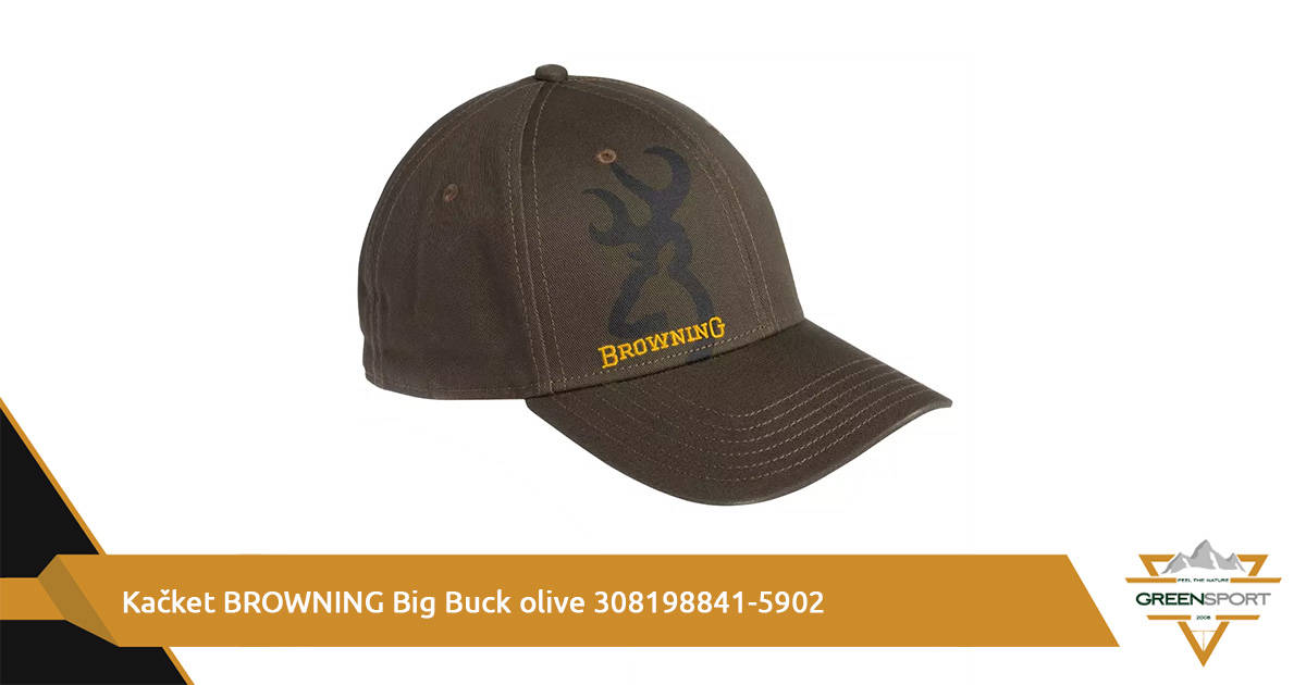 Kačket BROWNING Big Buck olive 308198841-5902 - GREENSPORT